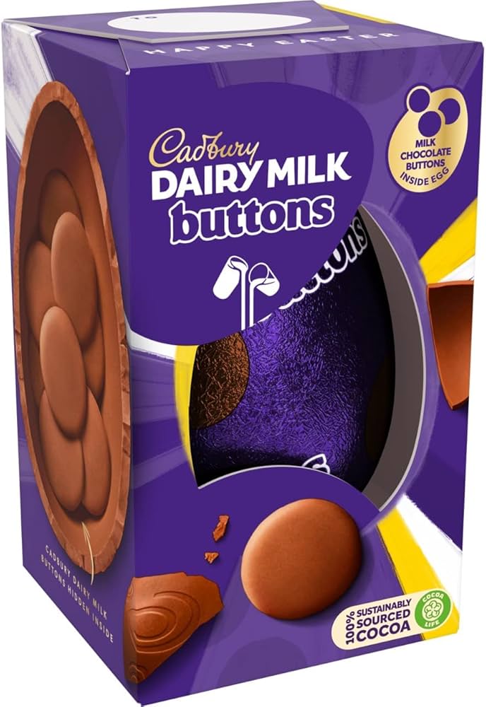 Cadbury® Dairy Milk Giant Buttons (96g) — Candy Bouquet of St. Albert