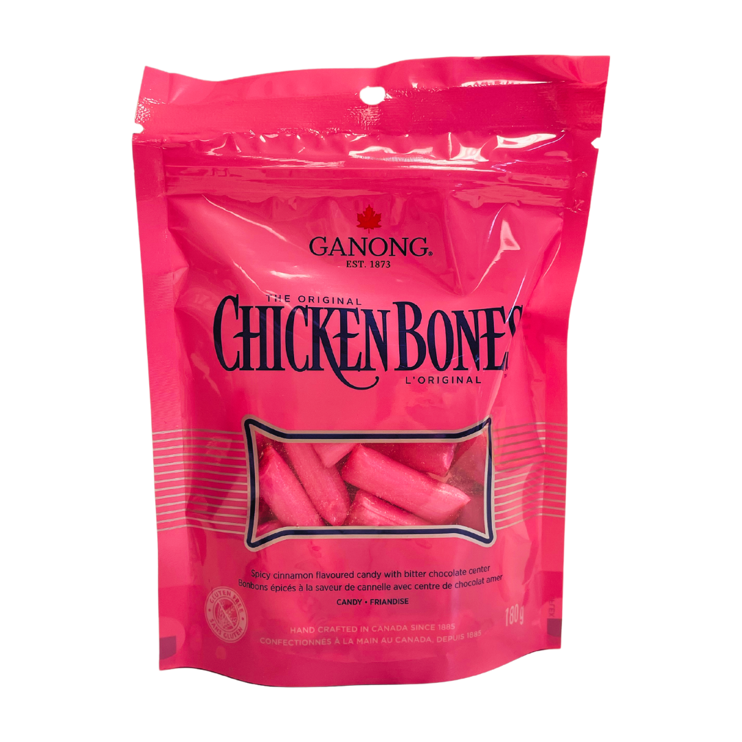 Ganong - Chicken Bones (180g) — Candy Bouquet of St. Albert