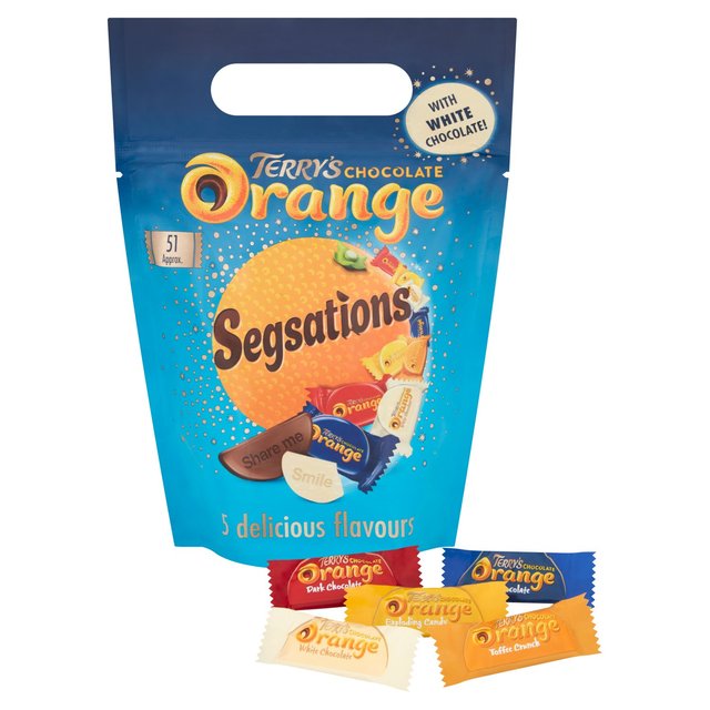 Terry's Chocolate Orange Segsations - 5 Flavours (360g) — Candy Bouquet ...