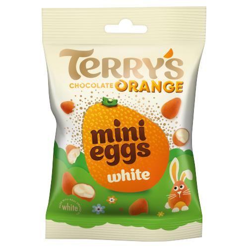 Terry's Chocolate Orange Mini Eggs White (80g) — Candy Bouquet of St ...