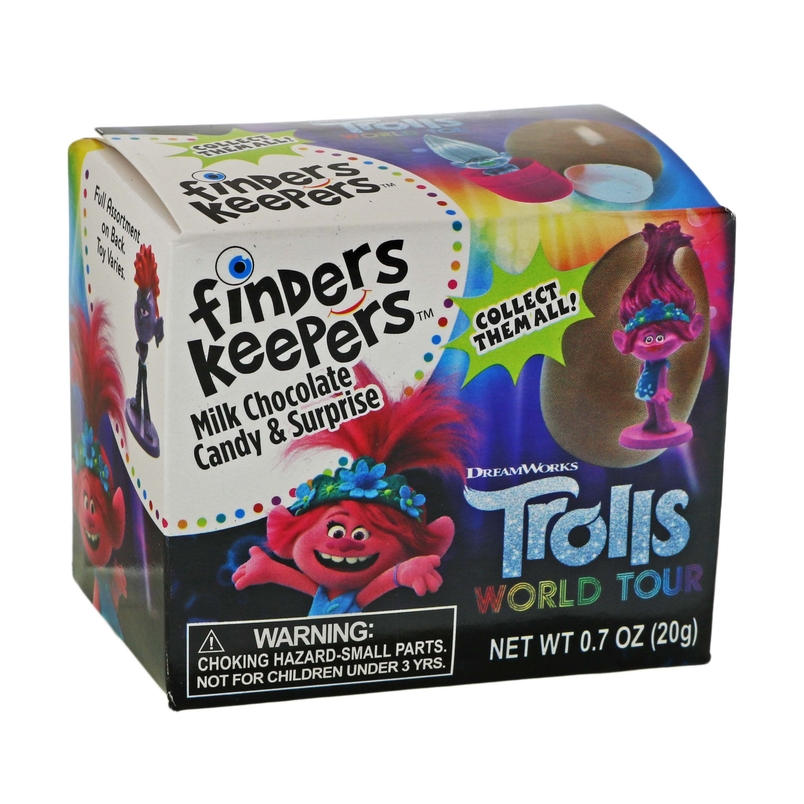 Trolls World Tour Milk Chocolate Candy & Surprise (20g)