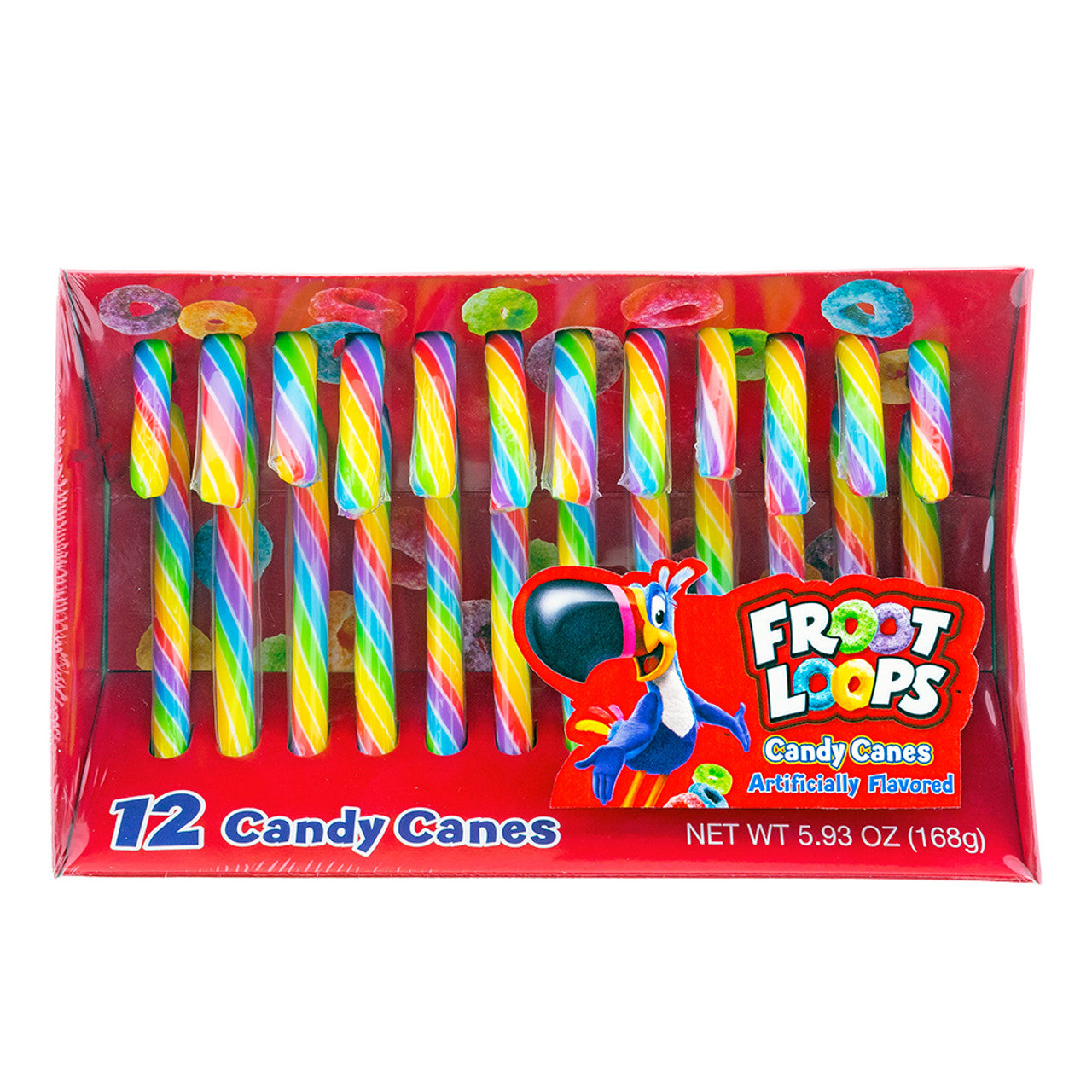 Fruit Loops Candy Canes (12 Count)