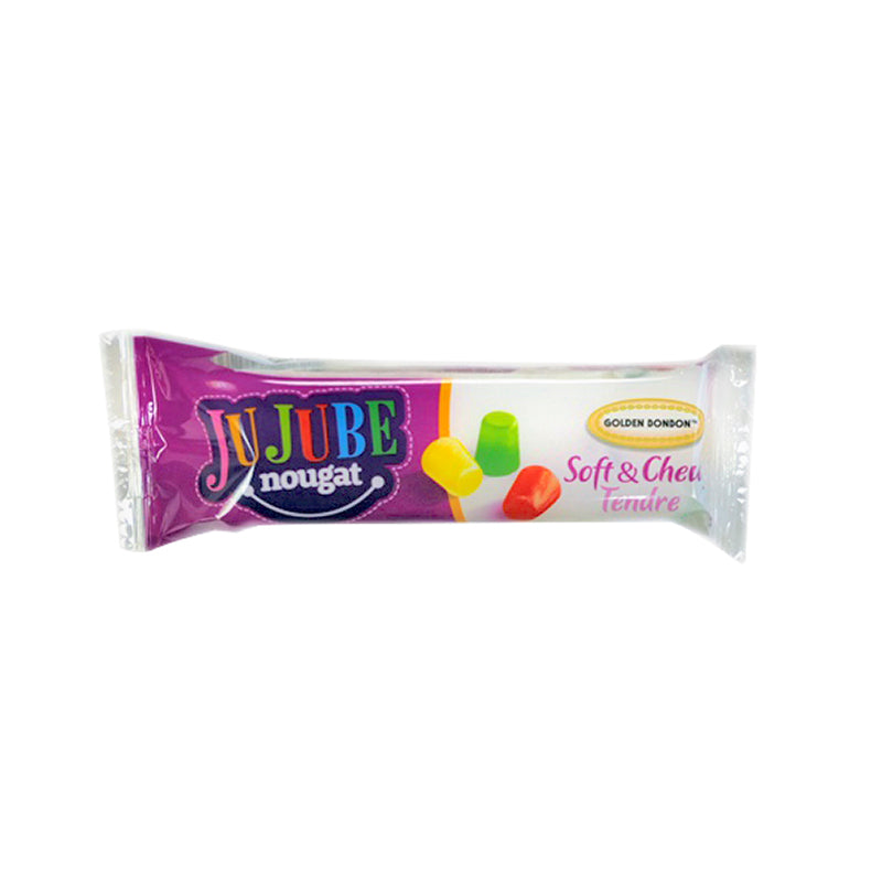 Golden Bonbon Jujube Nougat - Tropical (40g) — Candy Bouquet of St. Albert