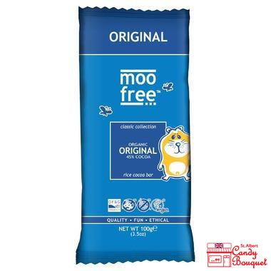 Moo Free Original Chocolate Bar (100g) — Candy Bouquet of St. Albert