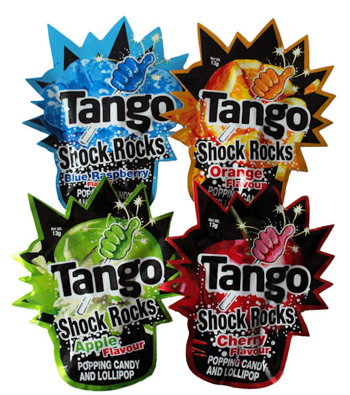 Tango Popping Candy & Lollipop Shock Rocks